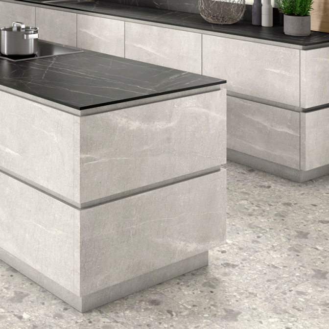 ДСП Egger F243 ST76 Мрамор Кандела cветло-серый, 2800х2070х18 ᐅ Купить ...