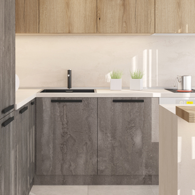 Столешница Kronospan K349 RT Шелковый Камень (Влагостойкая), 4100х600х38 ᐅ Купить в Украине ...