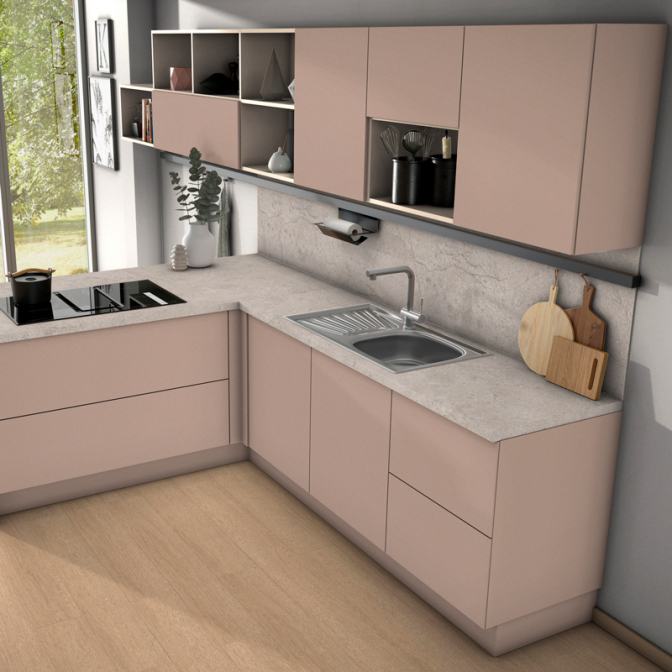 Столешница Egger F052 ST75 Травертин Кале, 4100х600х38 ᐅ Купить в ...